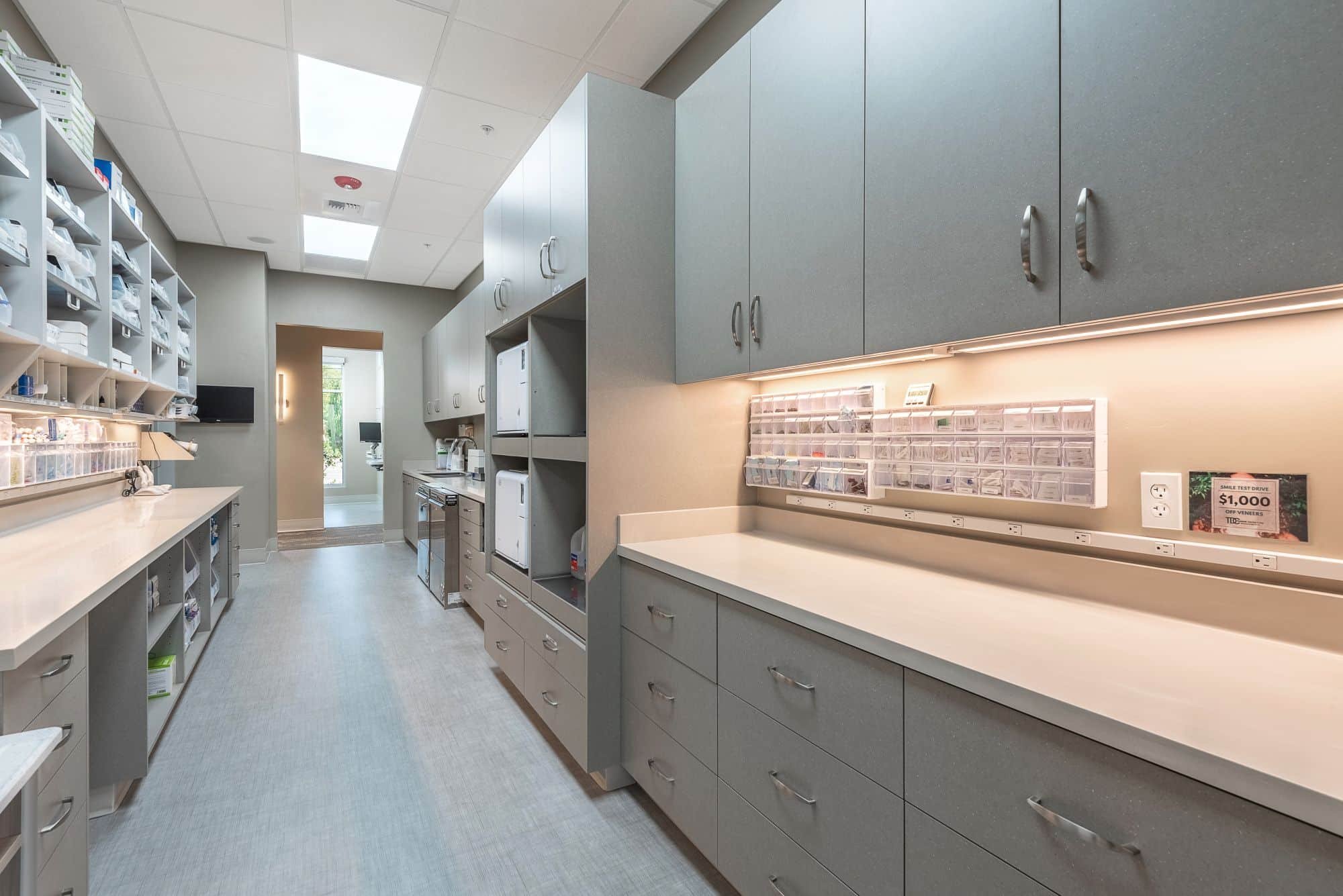 Dental Office Office Lab, Sterilization, and Support - Design Ergonomics