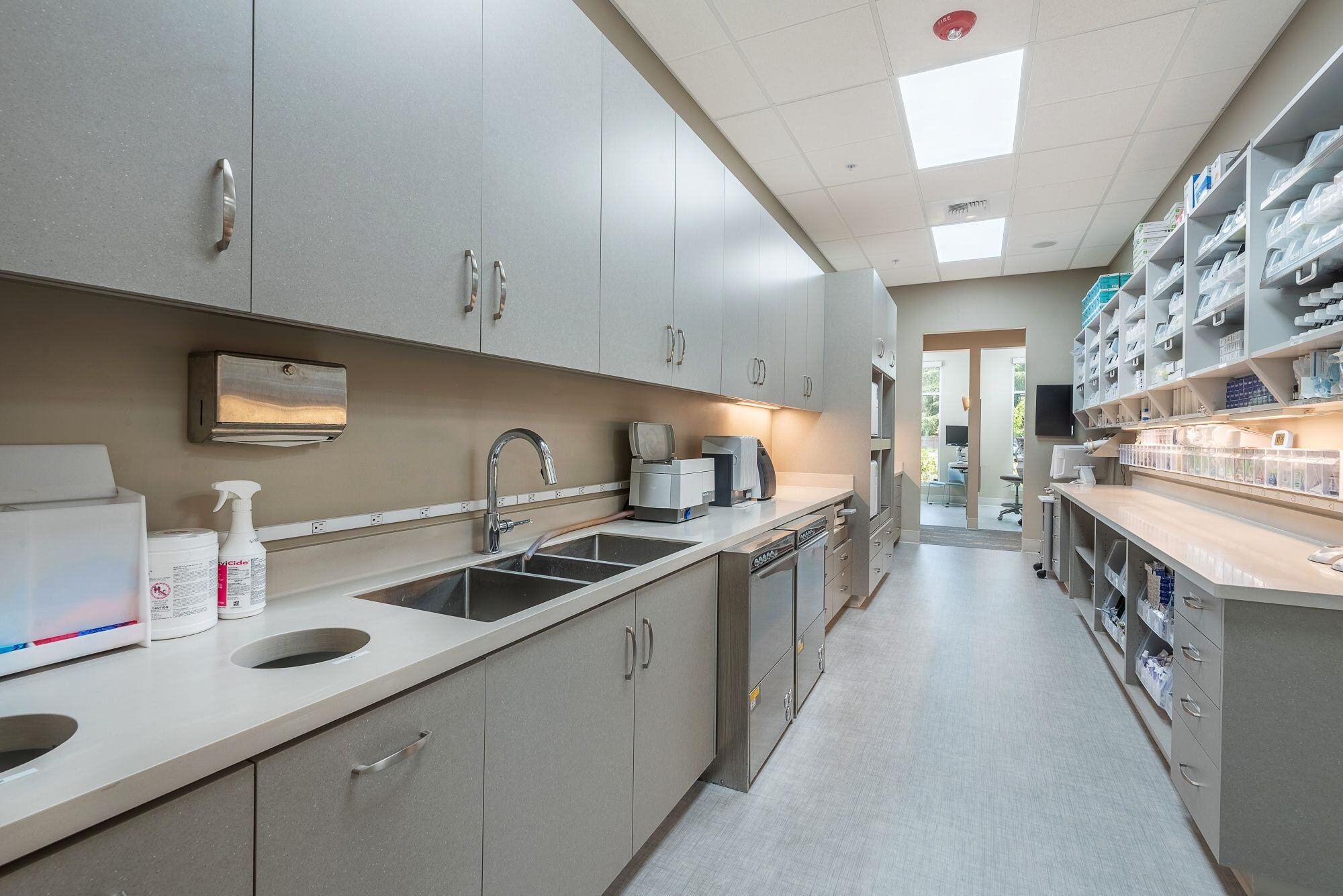 Dental Office Office Lab, Sterilization, and Support - Design Ergonomics
