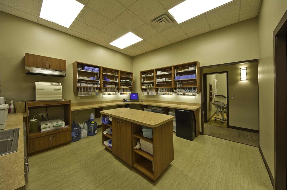 Dental Office Office Lab, Sterilization, and Support - Design Ergonomics