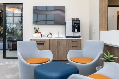 Dental Office Patient Amenities - Design Ergonomics