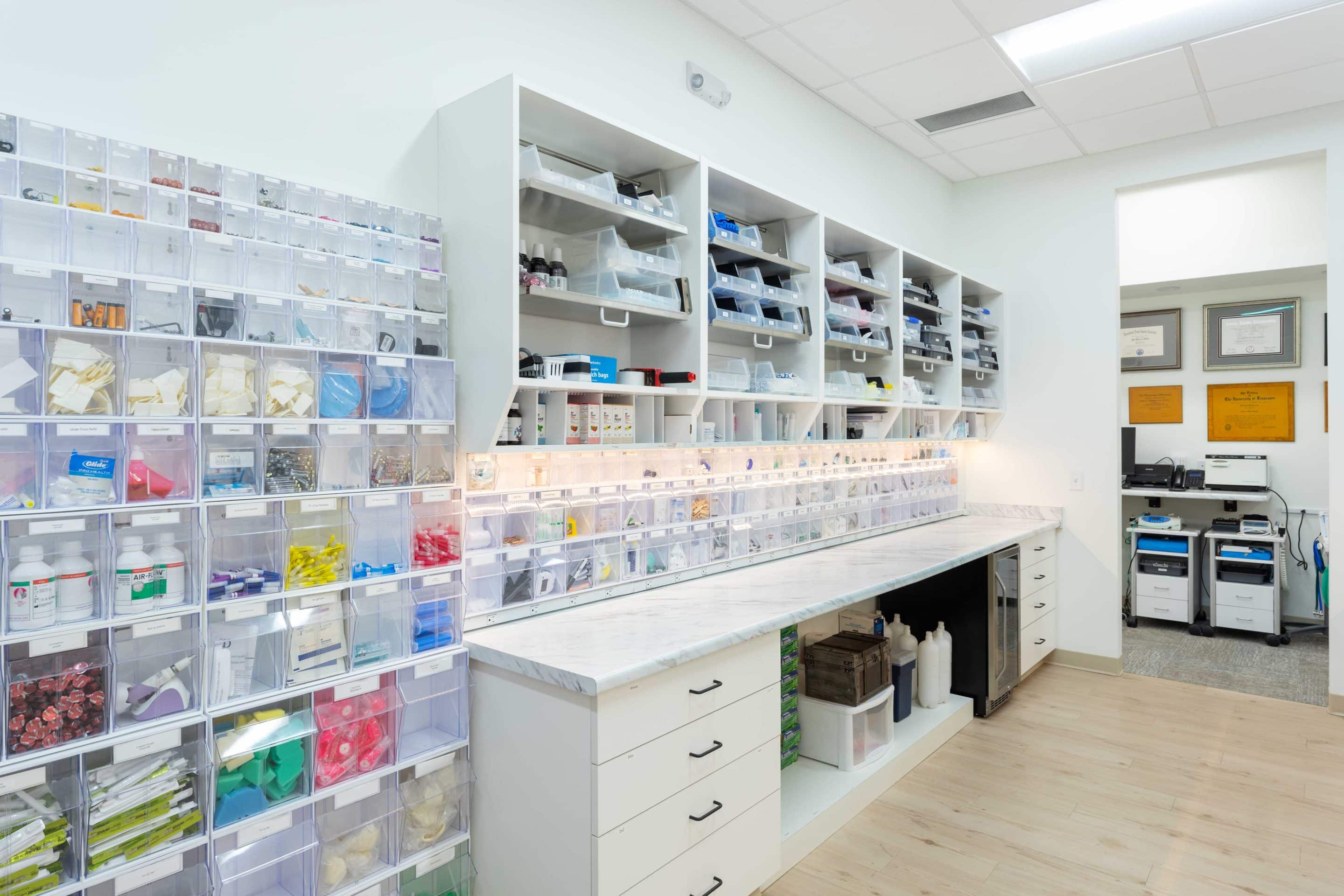 Dental Office Office Lab, Sterilization, and Support - Design Ergonomics